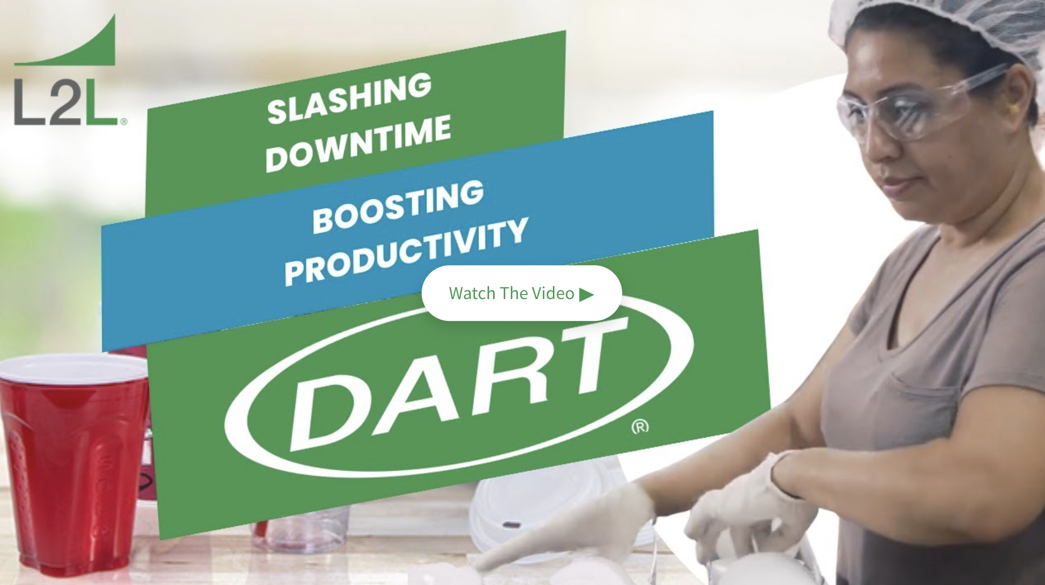 Dart Container Slashes Downtime and Boosts Productivity with L2L